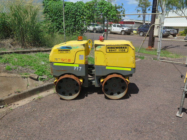 Remote Trench Roller – Hireworks NT